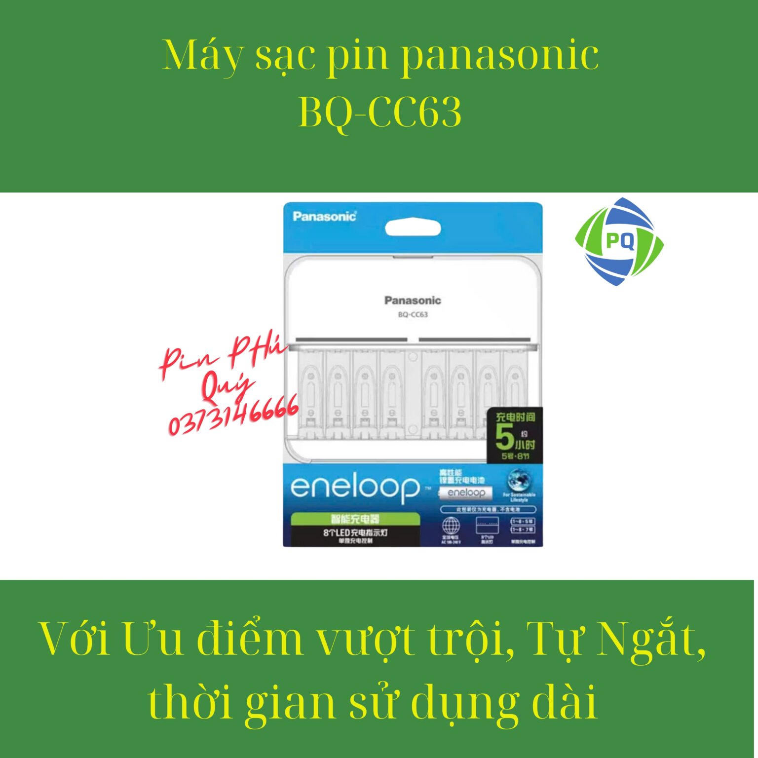 Pin Panasonic - Pin AA, Pin AAA, Pin sạc chính hãng Panasonic